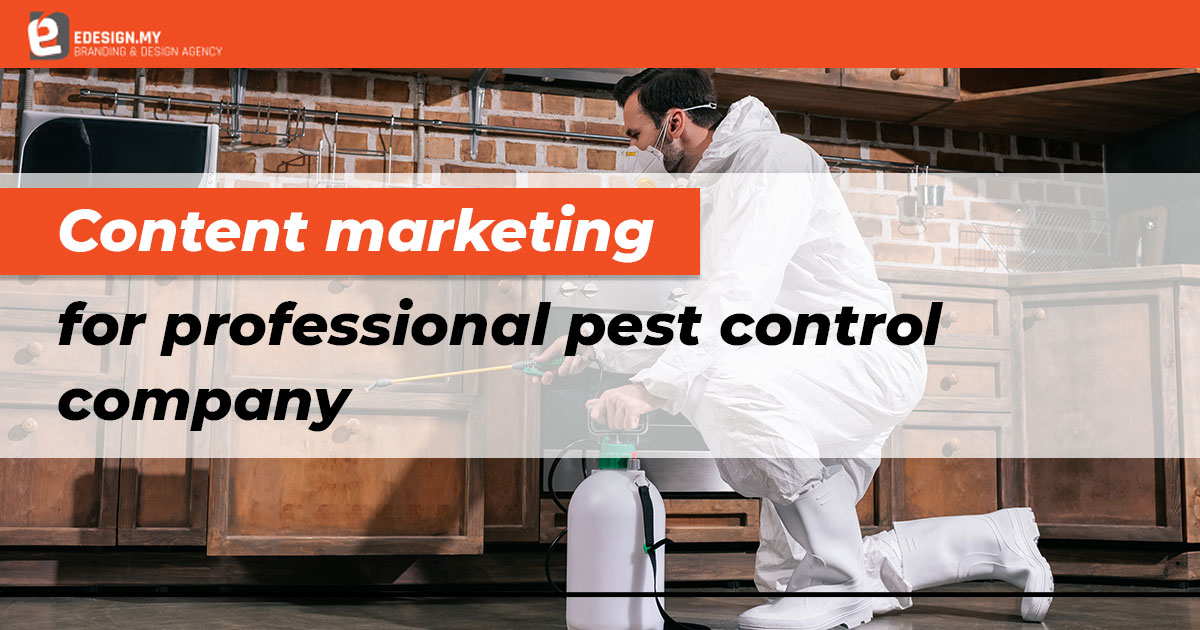 Content marketing for professional pest control company